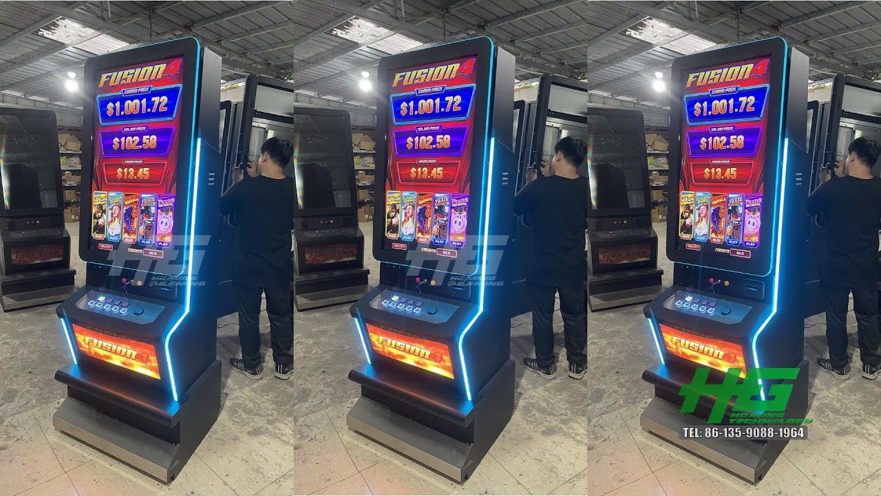 US Original Banilla Games 43 Inch Fusion 4 Touch Screen Casino Slot ...