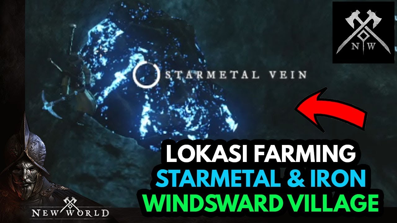 Lokasi farm Starmetal dan Iron Ore/Vein gw di Windsward Village.. New ...