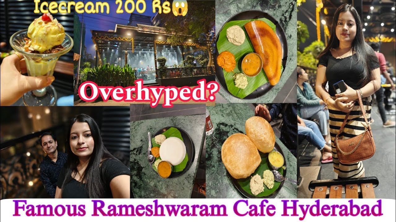 The. famous Rameshwaram cafe in Hyderabad 🥰 Pure South Indian food ...