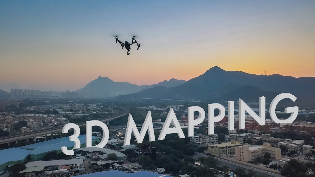 Dji inspire 1 3D mapping in Hong Kong - YouTube
