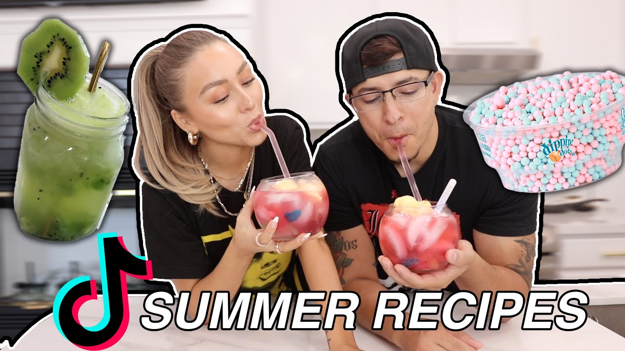 Trying TIK TOK SUMMER RECIPES | YesHipolito - YouTube