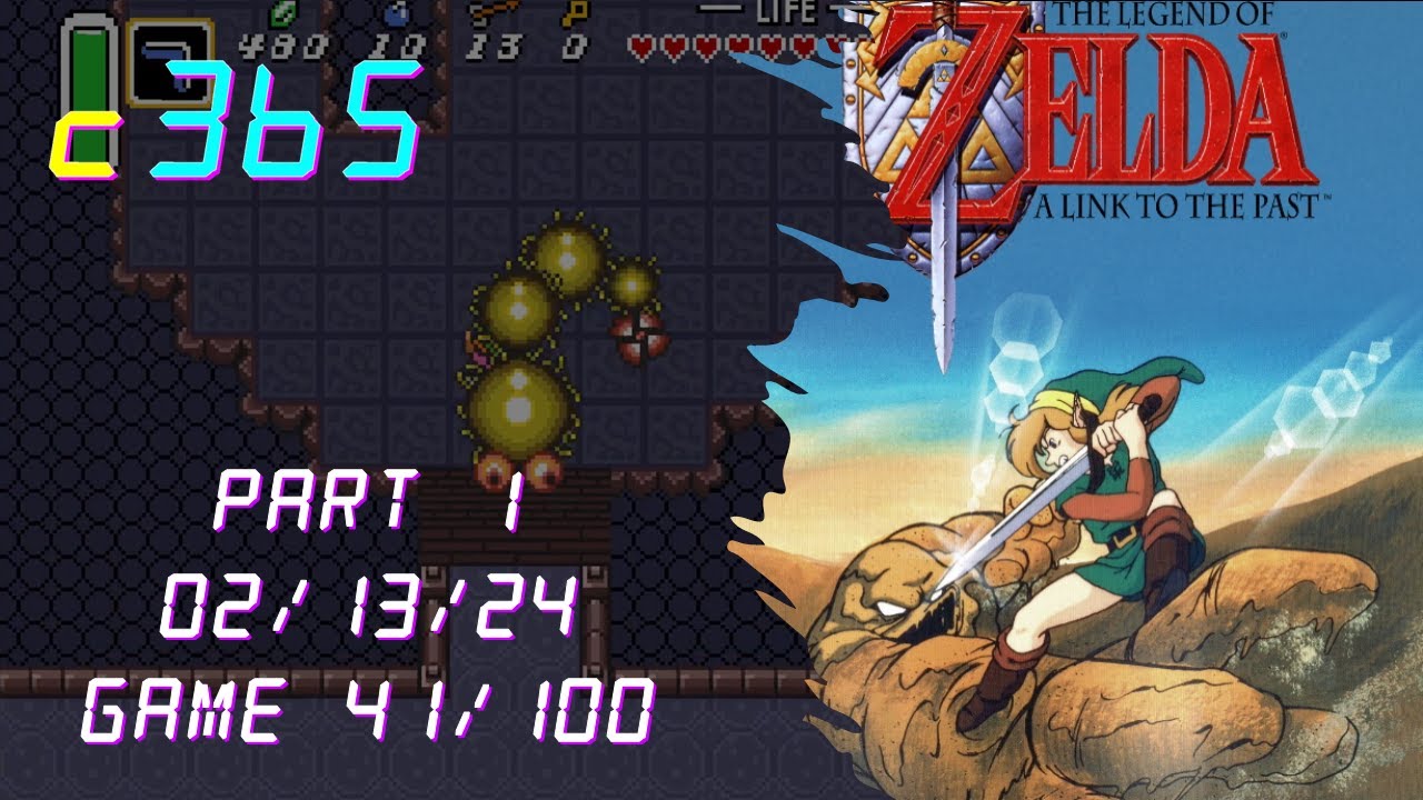 I try to beat 100 games in 365 days - Game 41: The Legend of Zelda: A ...