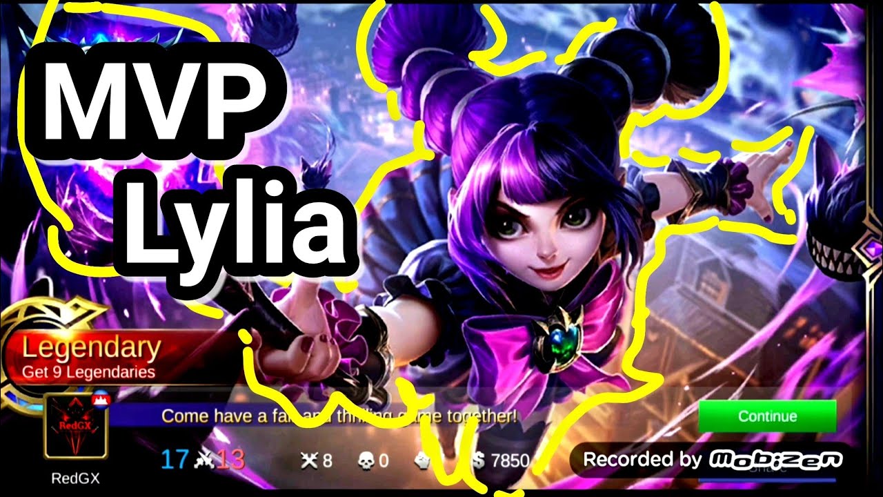 Lylia full gameplay with MVP of mobile legends episode 8 - YouTube