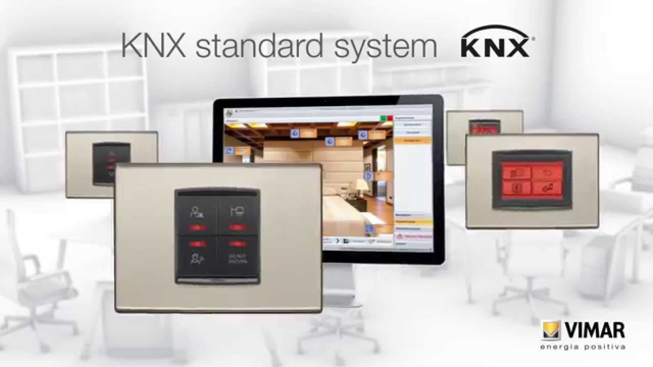 Well-contact Plus is a system developed on the KNX standard by Vimar - YouTube