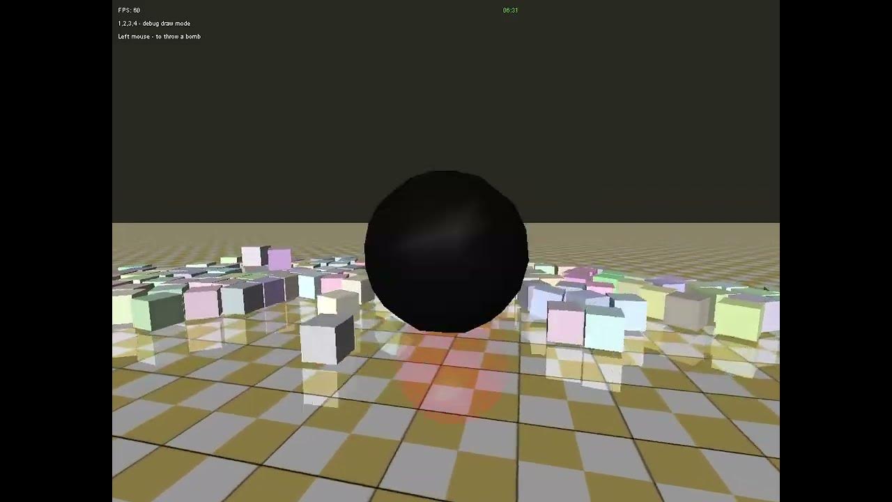 Bullet Physics Explosion - Blitz3D - YouTube