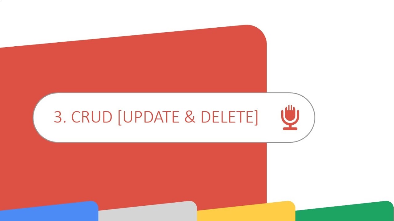 [3] Proses CRUD - UPDATE dan DELETE - YouTube