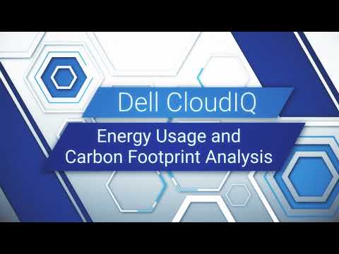CloudIQ Energy Usage and Carbon Footprint Analysis Demonstration | Videos | Dell Technologies ...