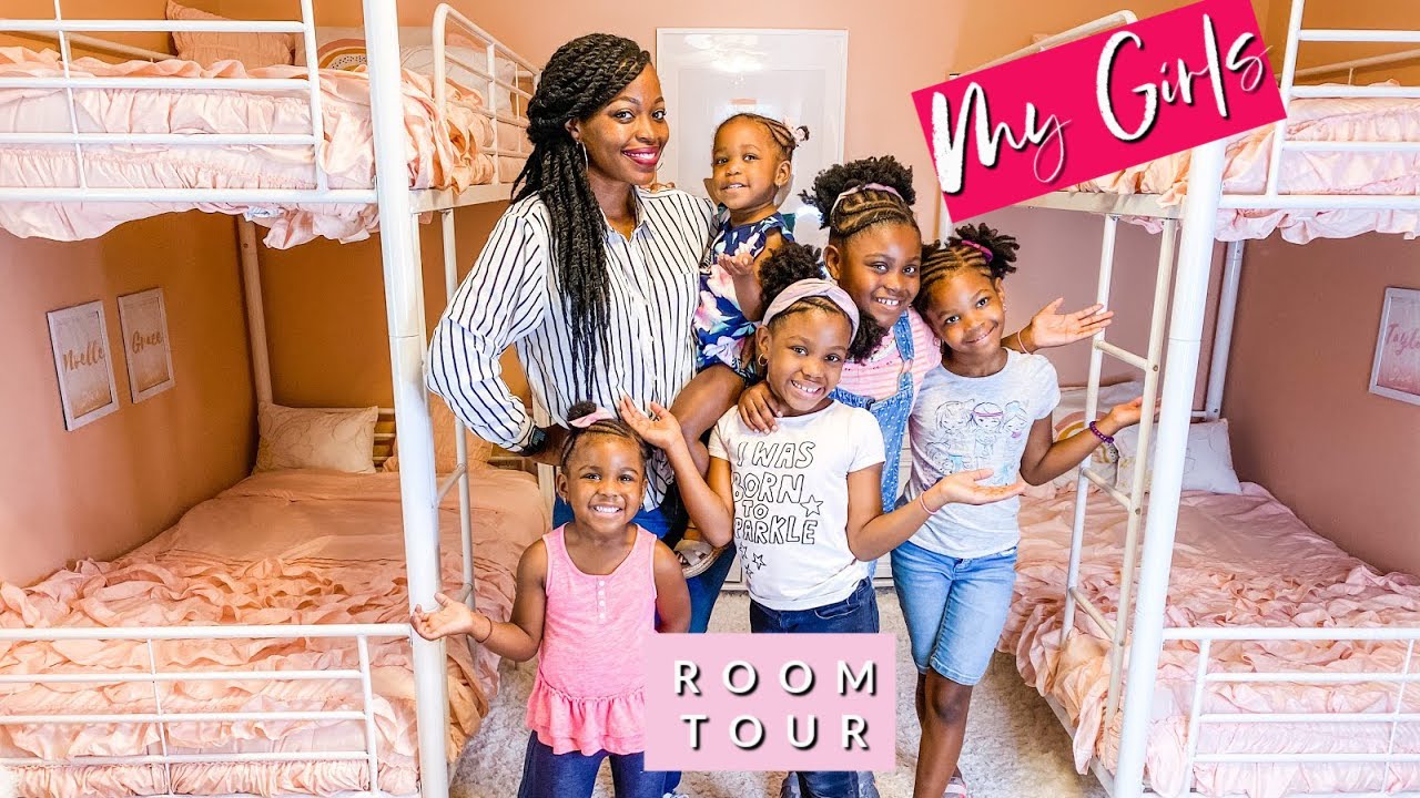 My Girls Room Tour ️🙌 | Perfect Room for Multiple Kids - YouTube