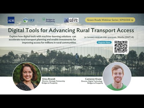 Green Roads Series - Digital Tools for Advancing Rural Transport Access ...