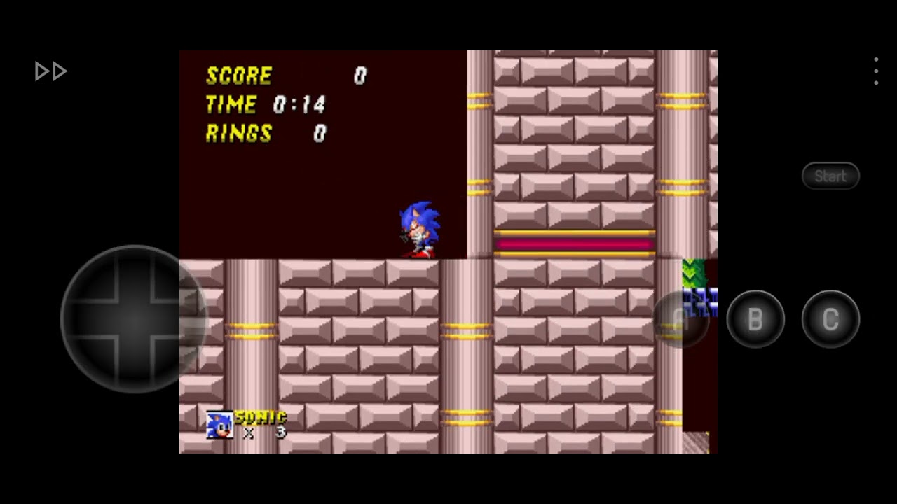 Sonic 2 Archives SHC24 Warp Point Zone act 2 - YouTube
