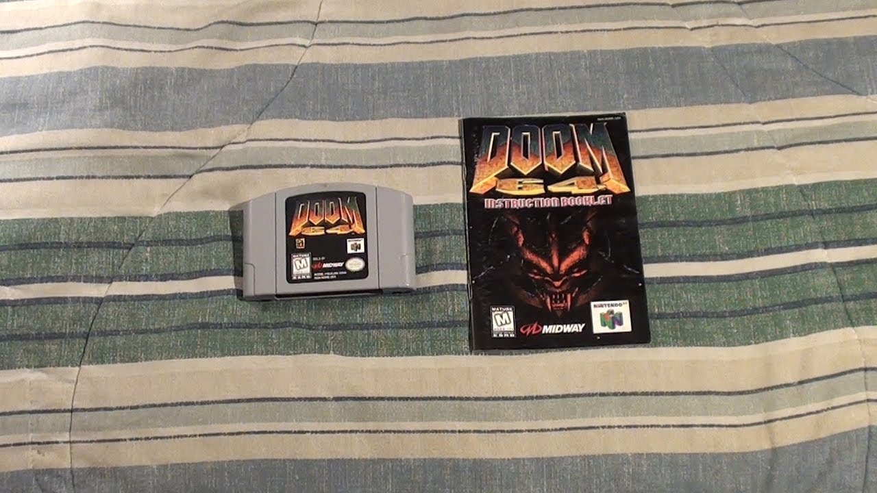 Doom 64 - Cartridge Authentication & Manual - YouTube