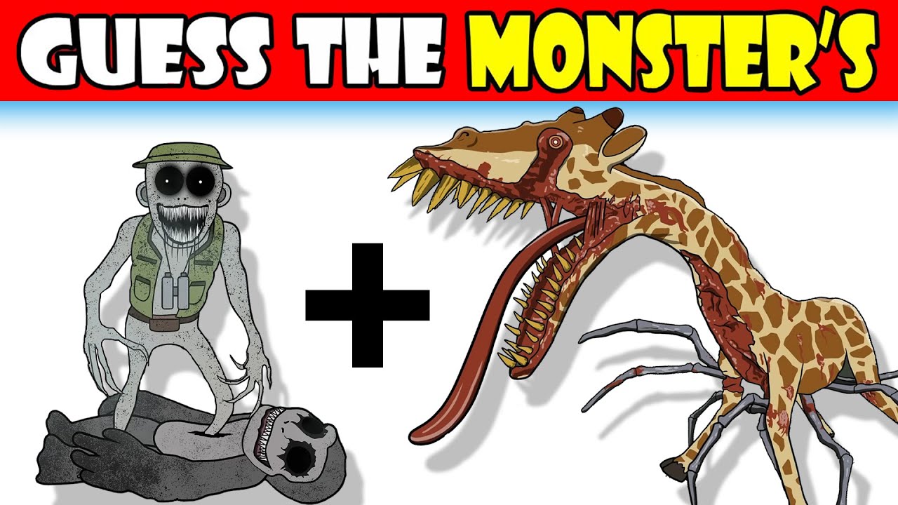 Guess The Monster By Emoji & Voice | Monster Zoochosis Animation ...