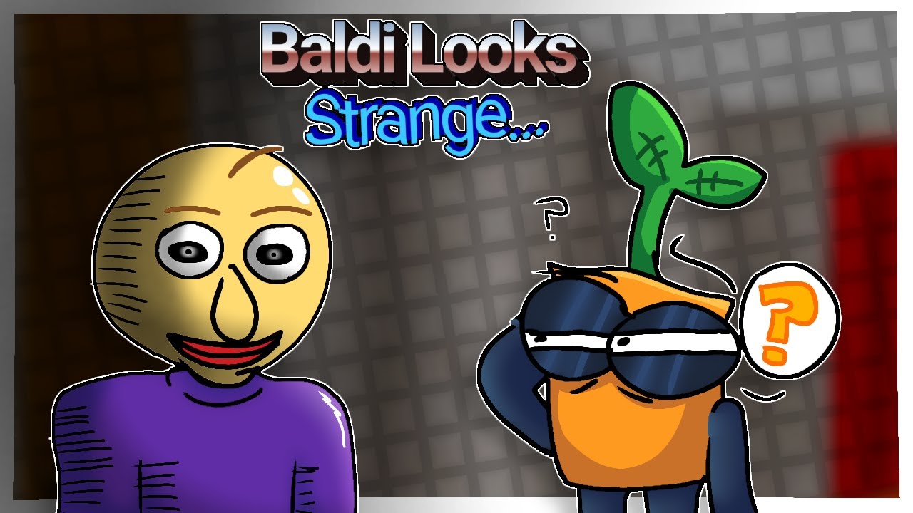 Baldi Looks...Strange... (Baldi's Basics V1.4.3 Mod) - YouTube