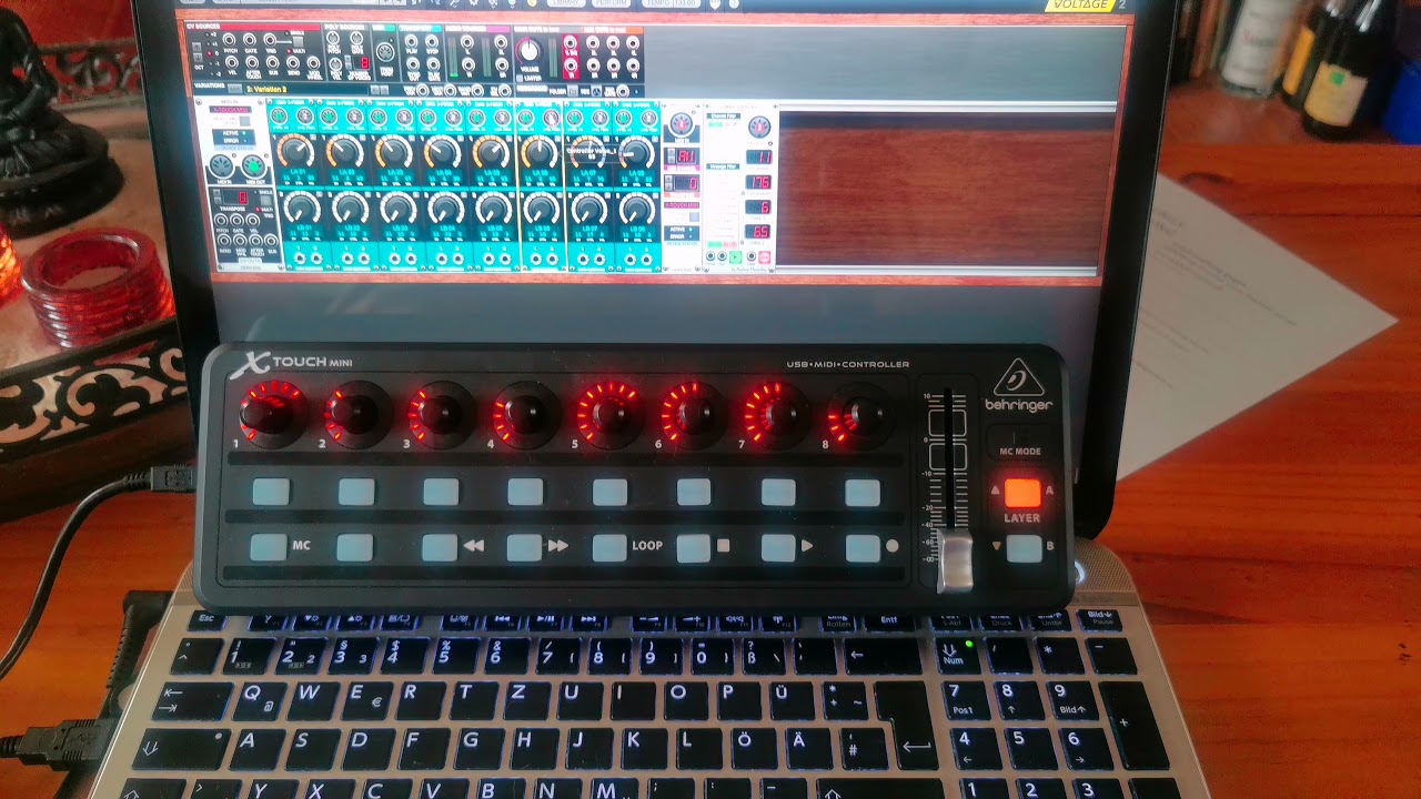 Voltage Modular: Testing ENC 2-FDBK Module with Behringer X Touch Mini ...
