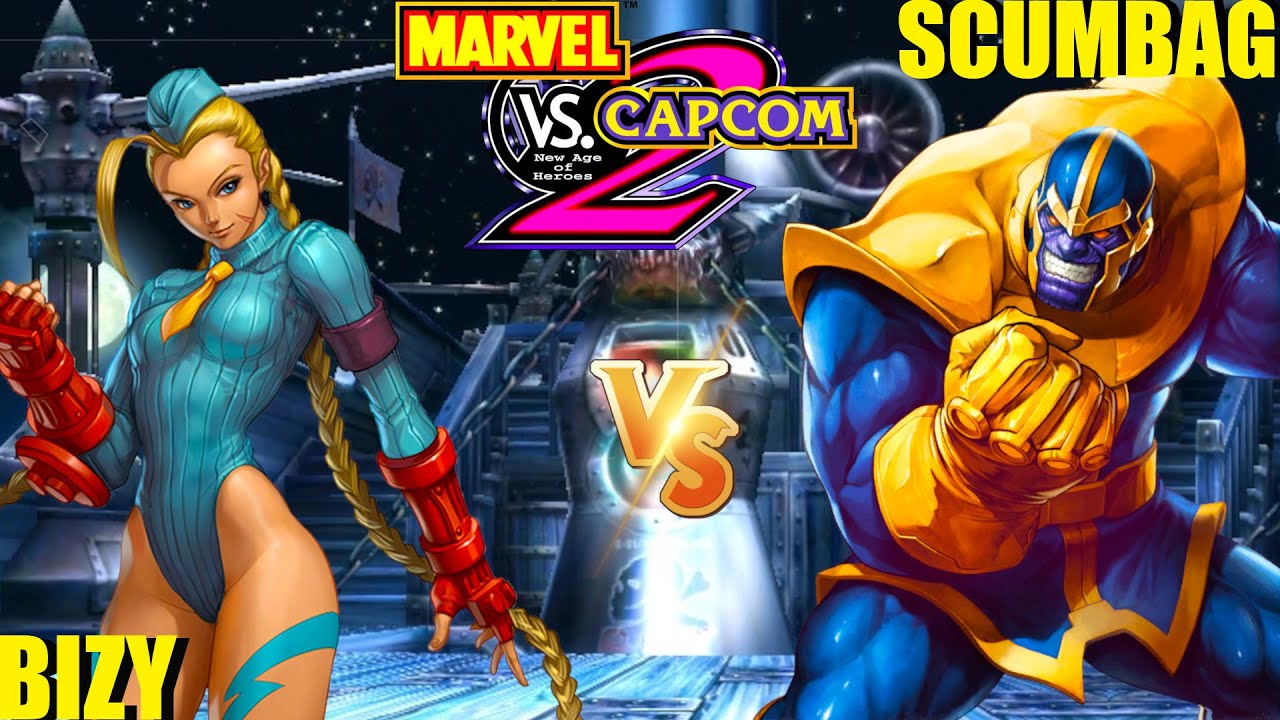 Marvel vs Capcom 2: SCUMBAG vs BIZY - YouTube