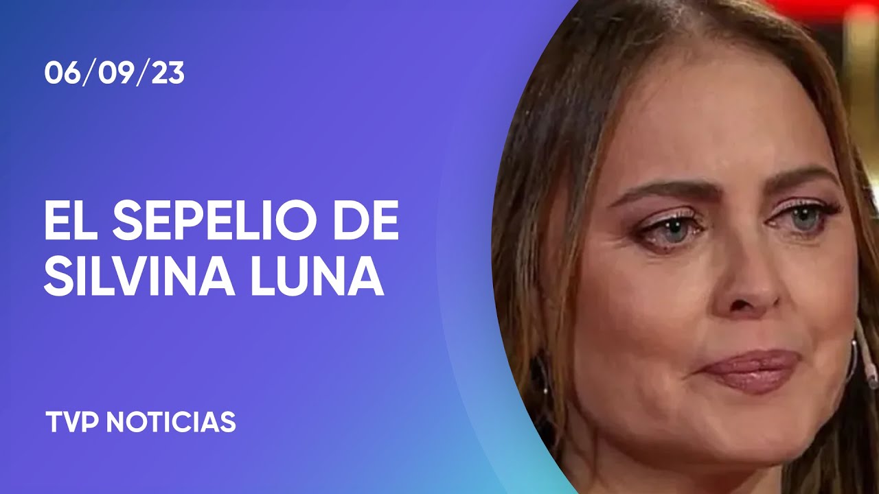 Así llegó el cortejo fúnebre de Silvina Luna al cementerio de la Chacarita - YouTube