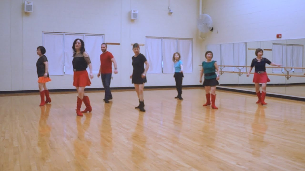 Looking Back - Line Dance (Dance & Teach) - YouTube