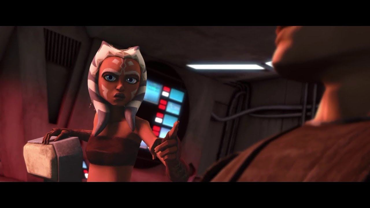 Anakin and Ahsoka arrive at the Abregado system - Star Wars: The Clone ...