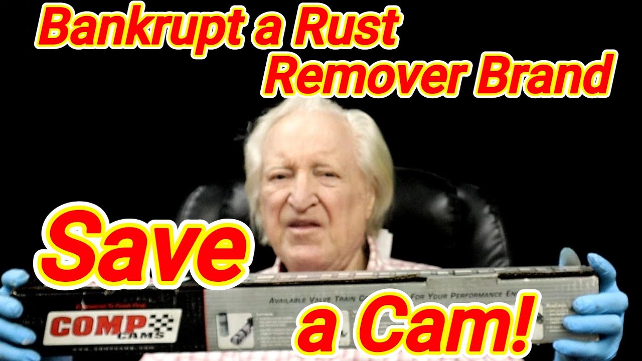 Rust removing rip-off exposed while attempting to recon a cam. - YouTube