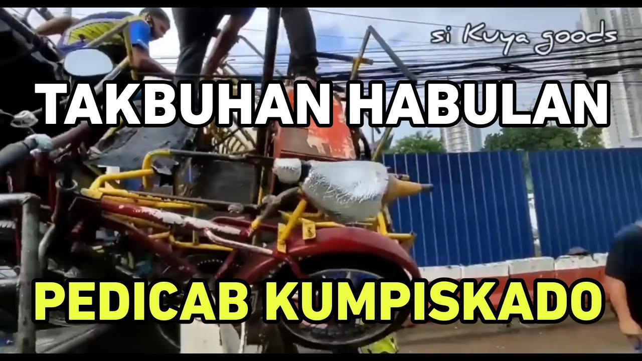 HABULAN PEDICAB KUMPISKADO - YouTube