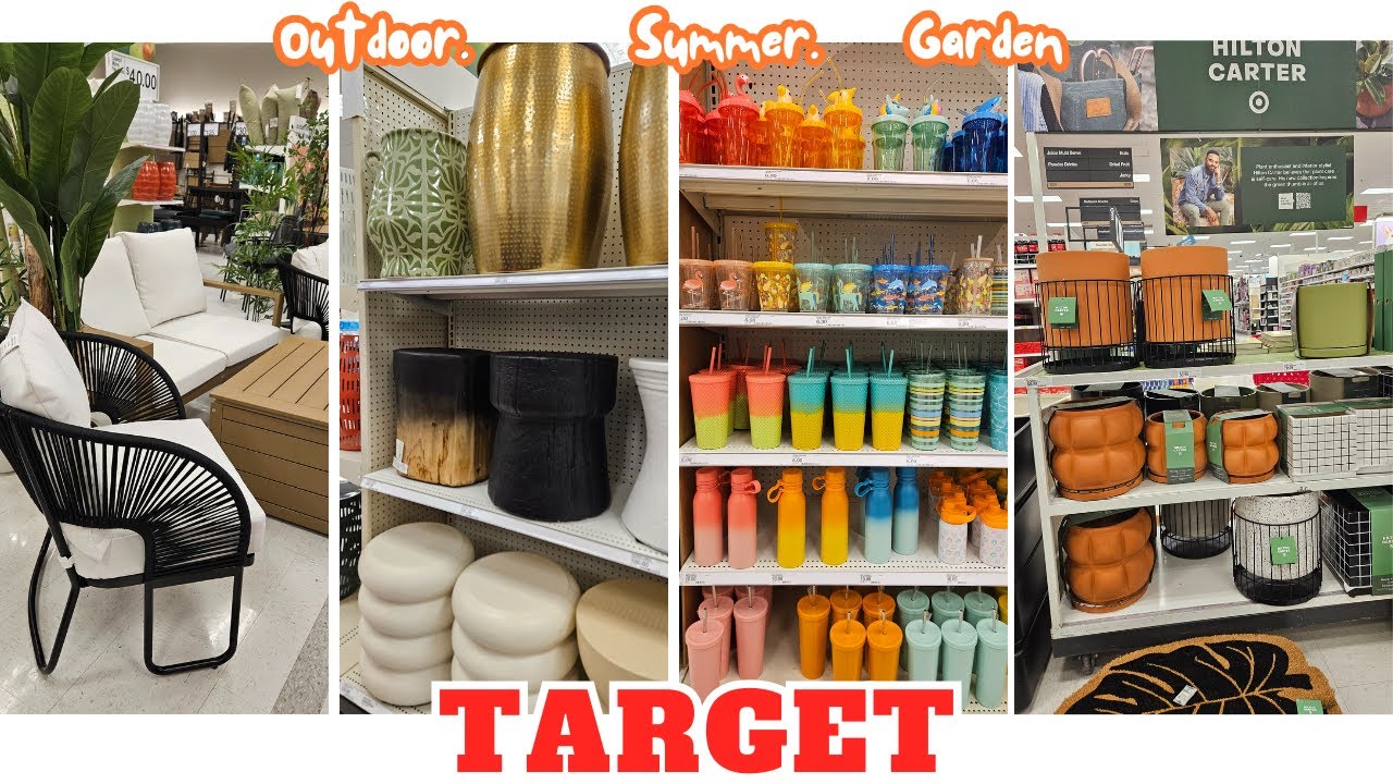 TARGET Garden Section, Outdoor Furniture, Summer Activities & Favorite ...