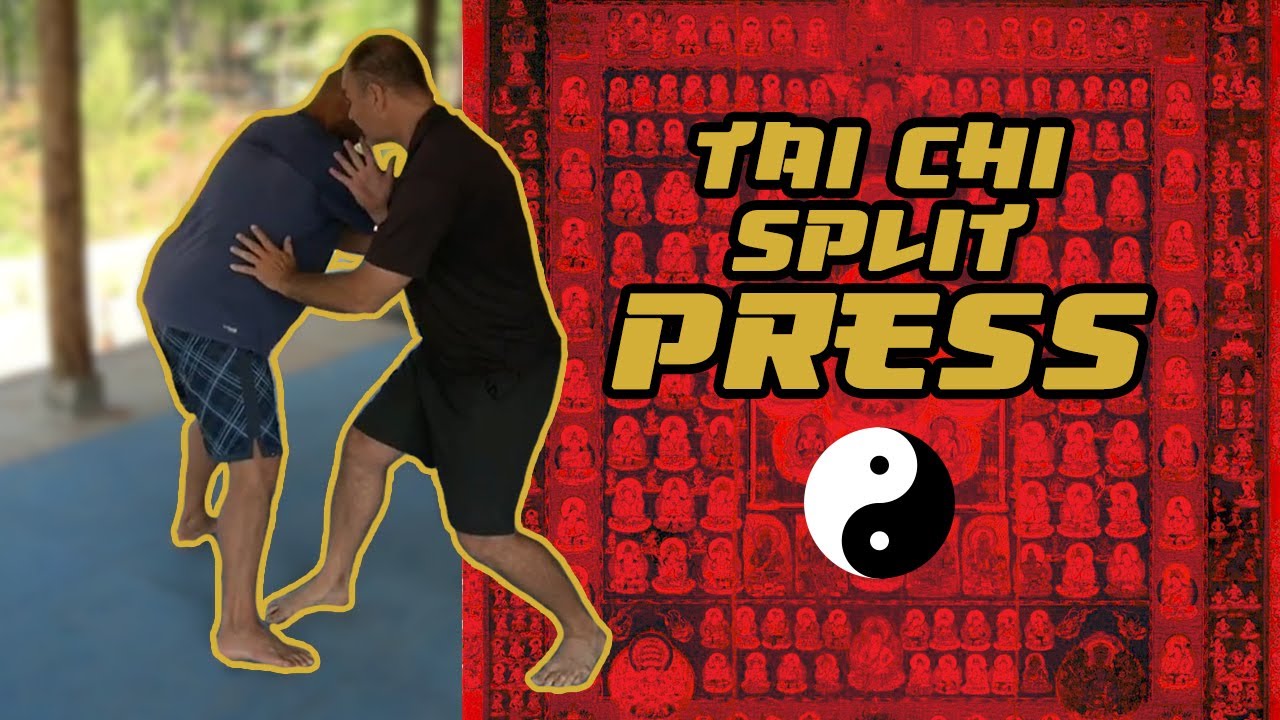 TAI CHI split press - YouTube