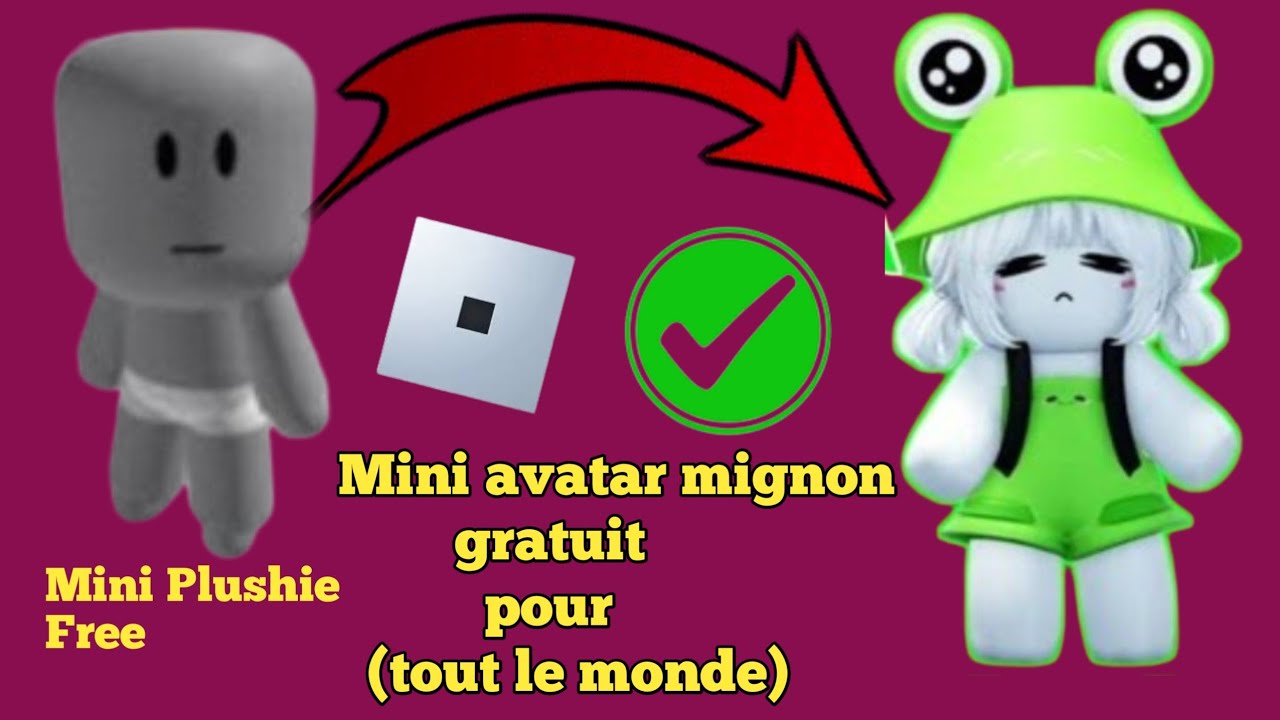 Comment devenir un mini avatar Roblox mignon gratuitement pour (tout le ...