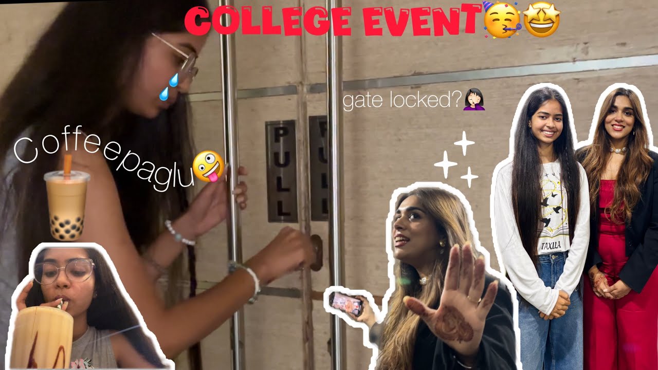 College Event🤩||College Life ️ - YouTube