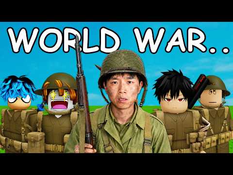 Can 5 YouTubers Survive a World War?