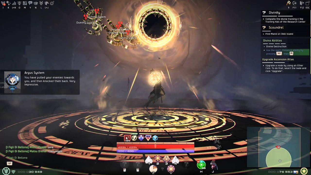 Skyforge training god form(ITA) - YouTube