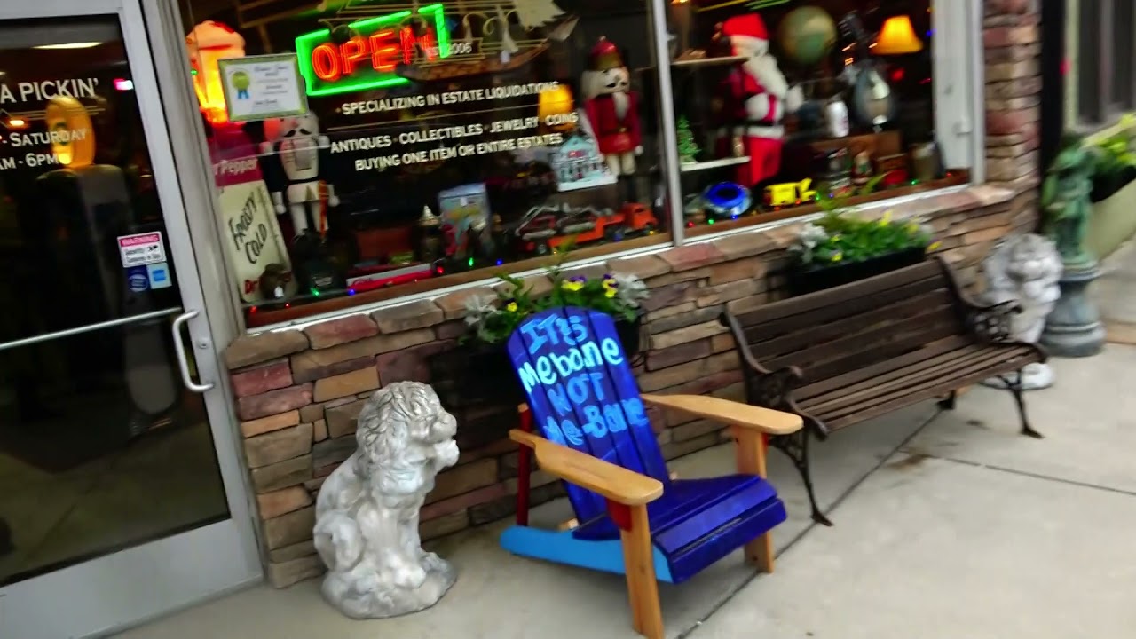 An Evening in Downtown Mebane, NC - Antique Exploring w/ Uncle Ron ...