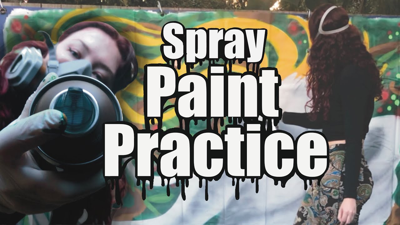 How I practice with Spray cans - YouTube