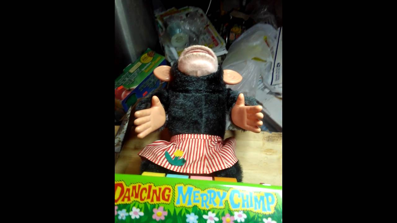 DANCING MERRY CHIMP - YouTube