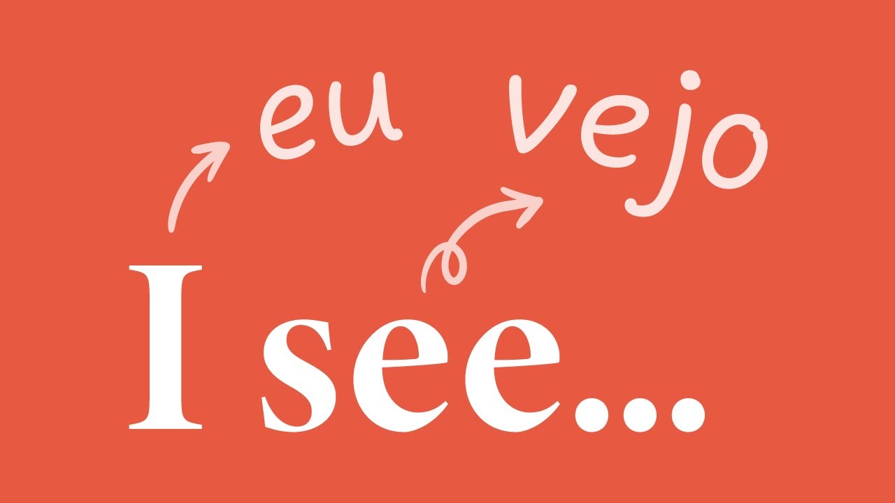 Aprender inglês: I see - YouTube
