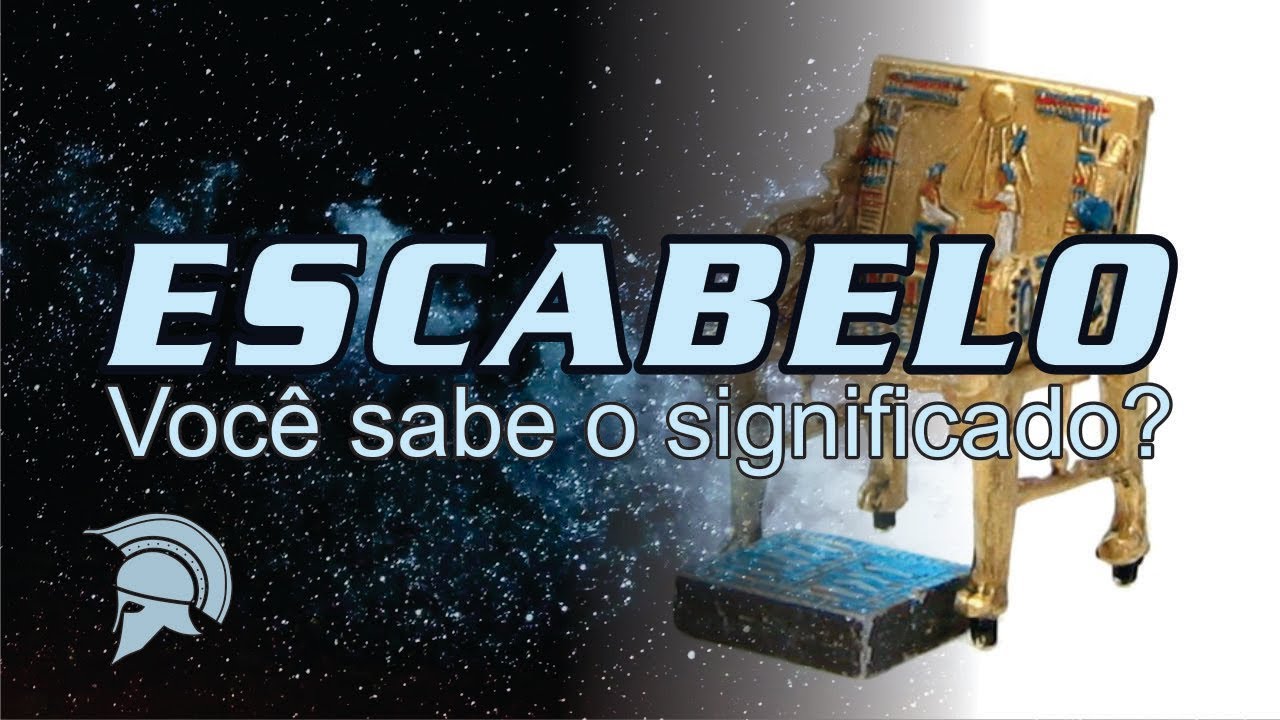 ESCABELO - Você sabe o significado? - YouTube
