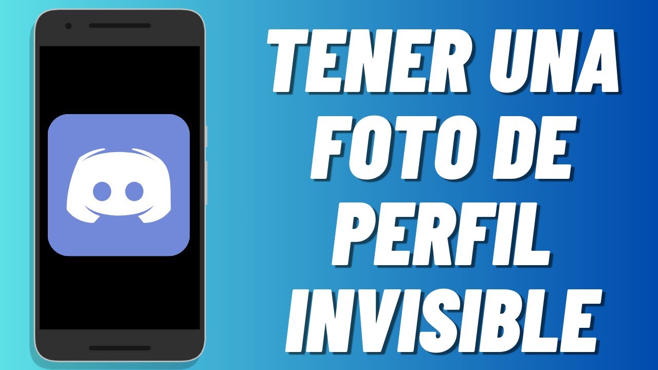 Cómo tener una foto de perfil invisible en Discord (2024) - YouTube