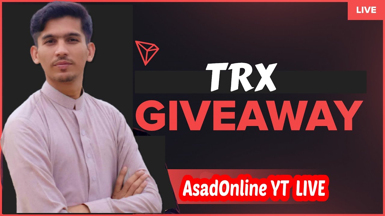 TRX giveaway | tron giveaway #TRX #tron - YouTube