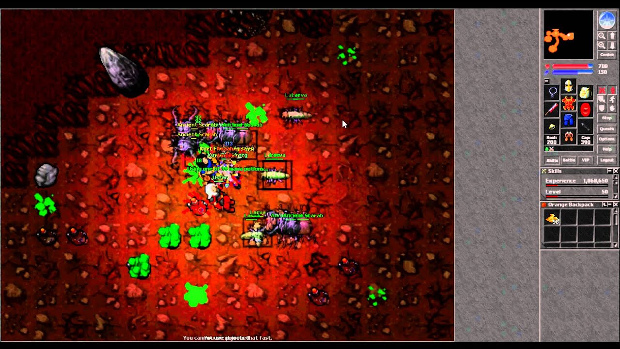 ★Tibia Ancient scarabs★ - YouTube