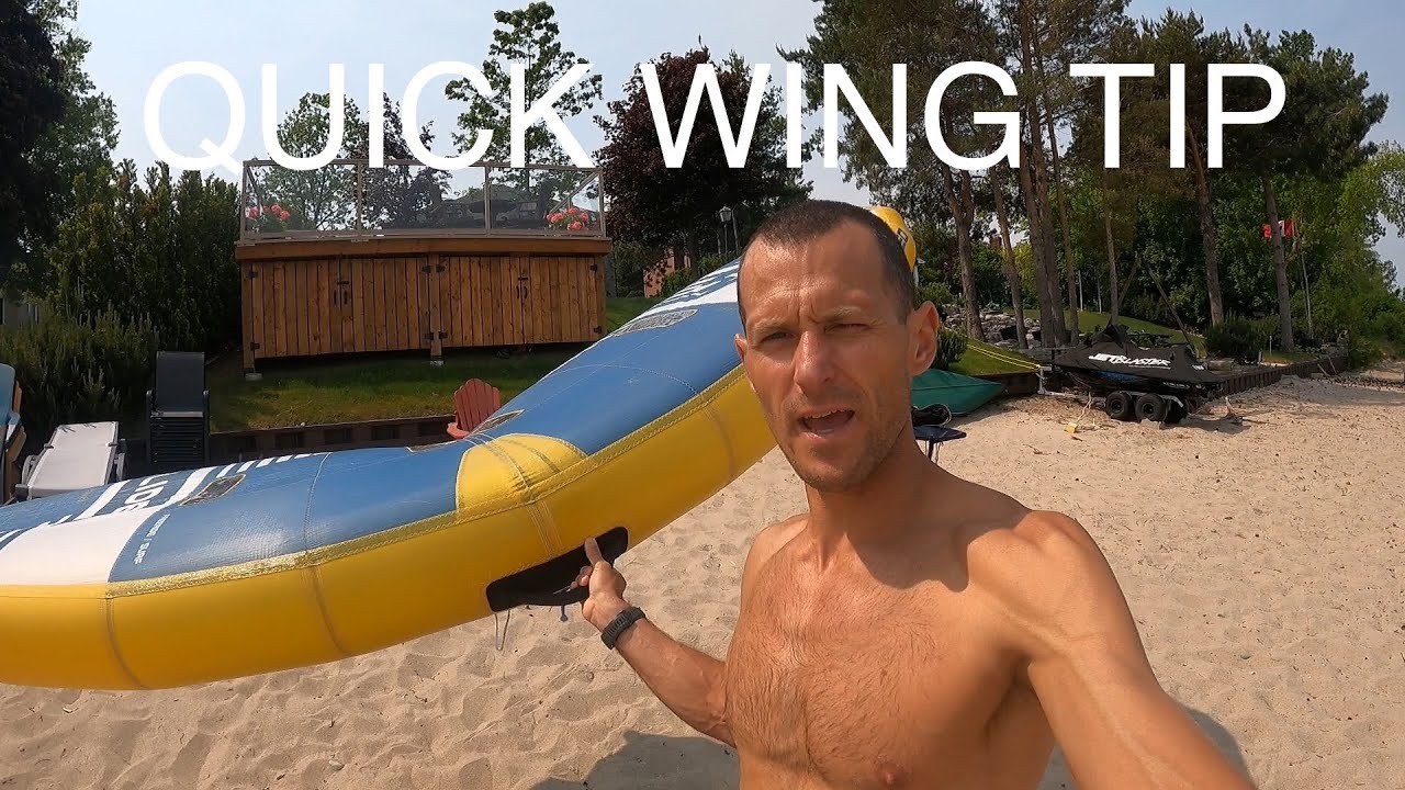Wing foil drift, simple quick tip - YouTube