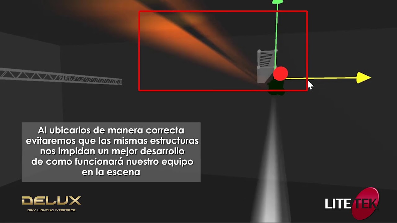 COMO CONFIGURAR VISUALIZADOR 3D EN DELUX DMX INTERFACE ⚡️⚡️ - YouTube