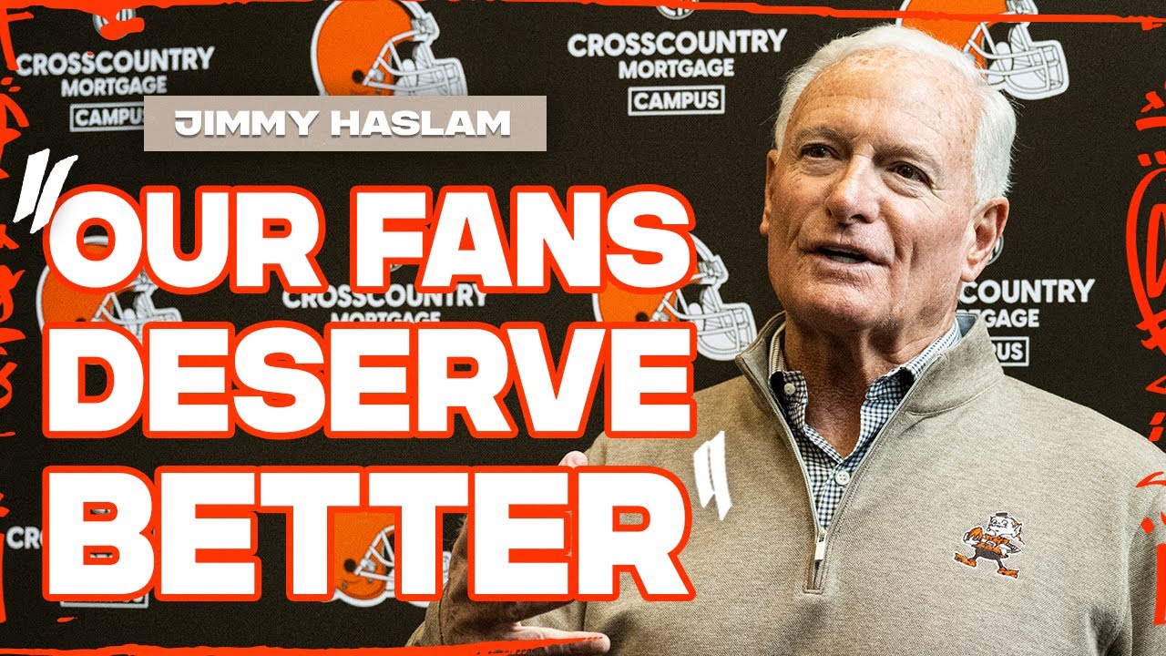 Jimmy Haslam Press Conference: "Our fans deserve better" - YouTube