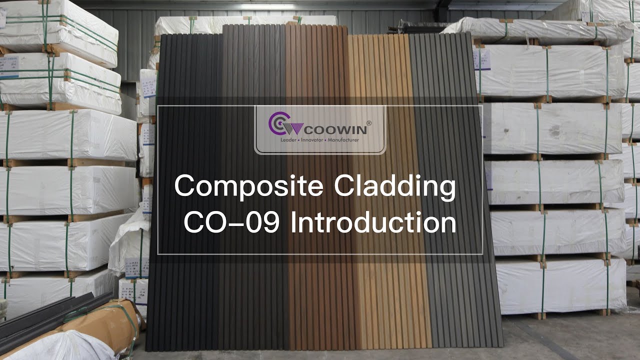 COOWIN Composite Cladding CO-09 Introduction - YouTube