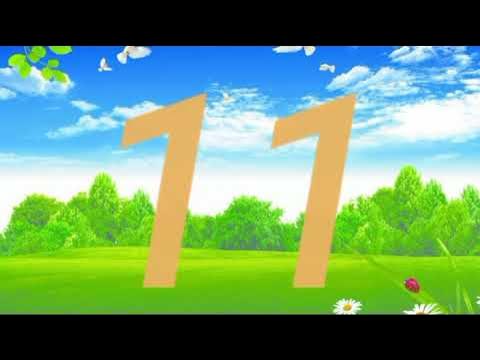 one two three - Learning number count video - learn 12345 - number song video-1 to 20 number ...