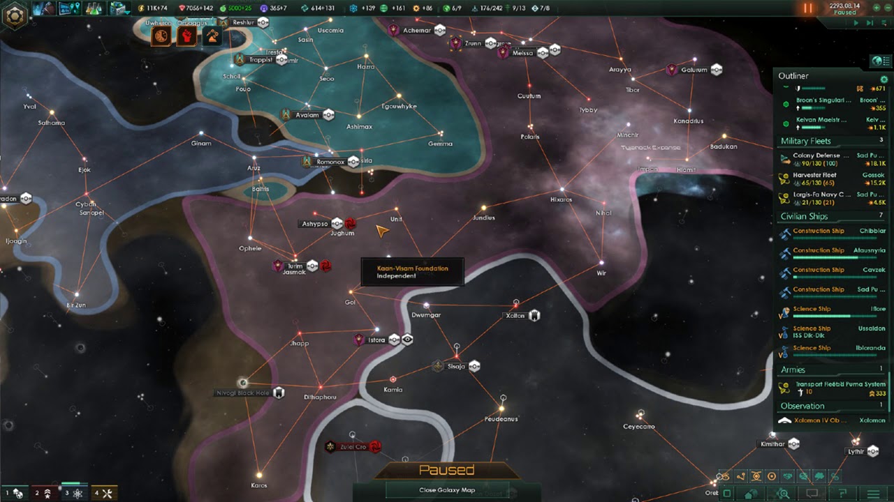 The Mysteries of the L-Gate - Stellaris Saturdays! - YouTube