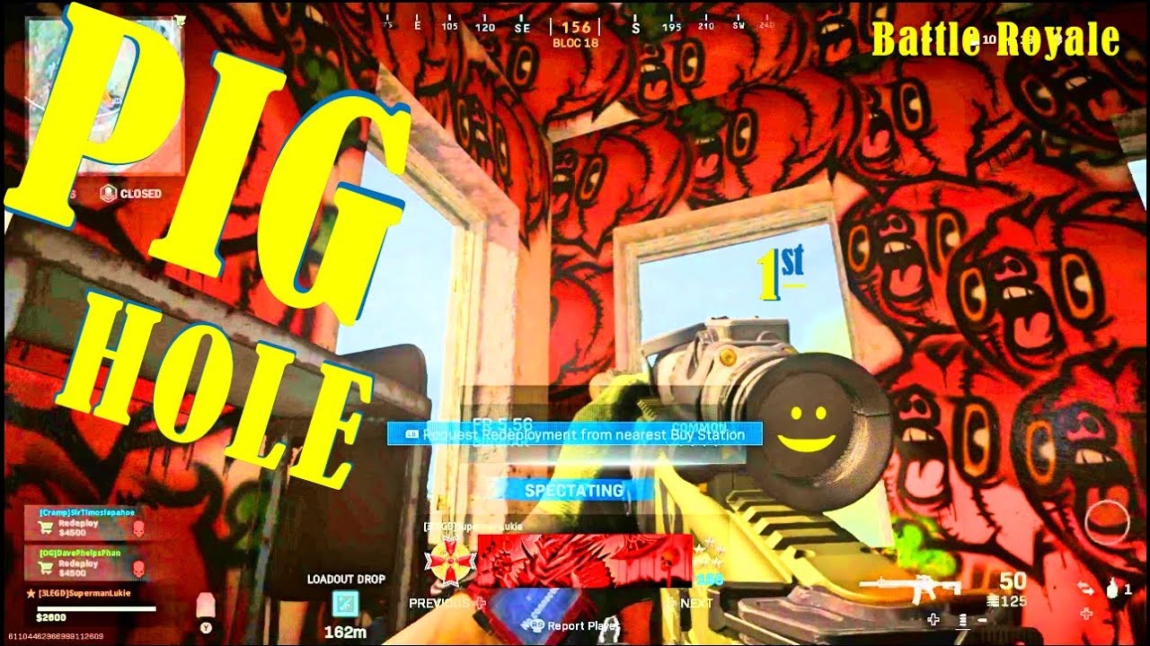 PIG HOLE for the WIN! - Call of Duty Trios Warzone - YouTube