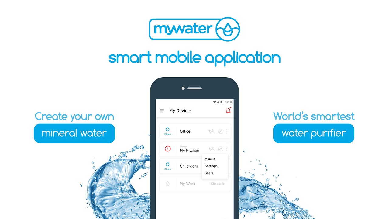Introducing mywater® Smart App! - YouTube