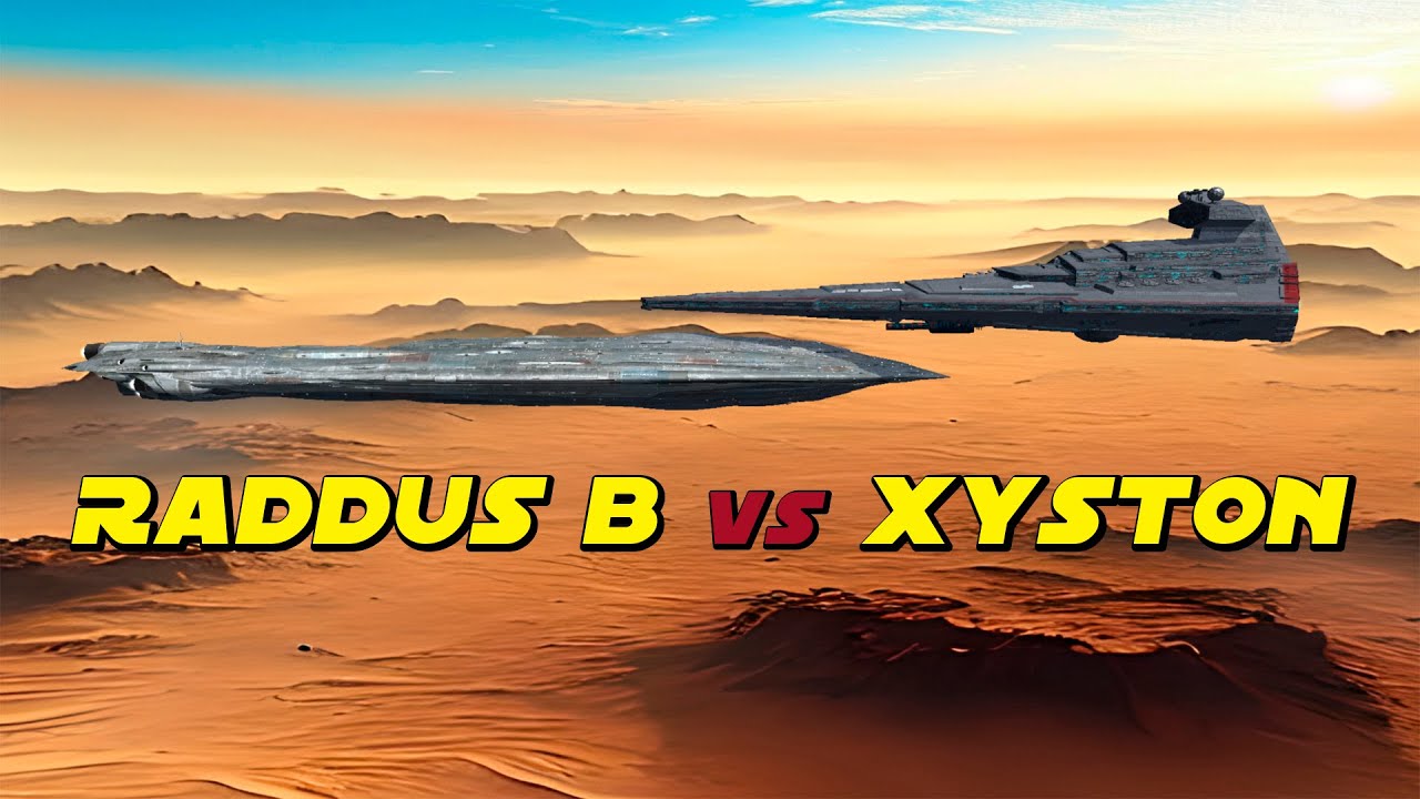 Xyston Star Destroyer vs Raddus V2 Battlecruiser – Star Wars Empire at ...