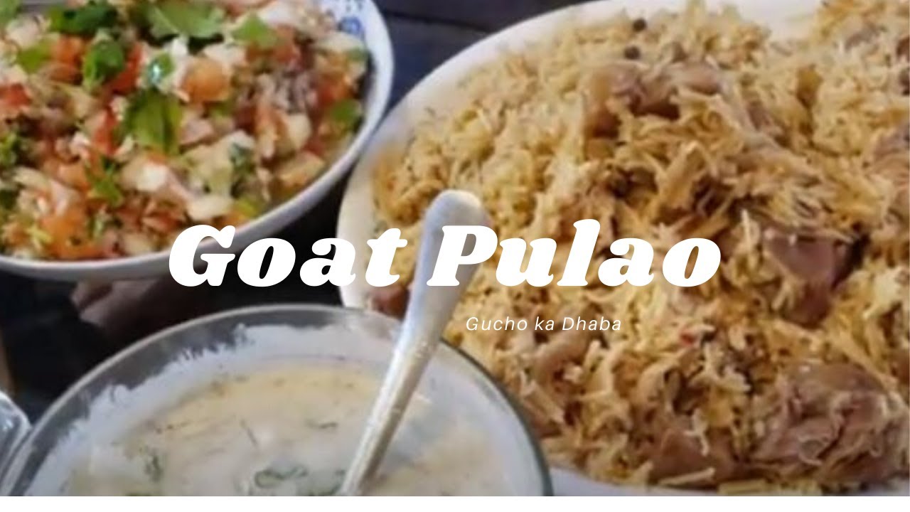 Goat pulao | Easy yakhni pulao Recipe | Gucho Ka Dhaba In America - YouTube