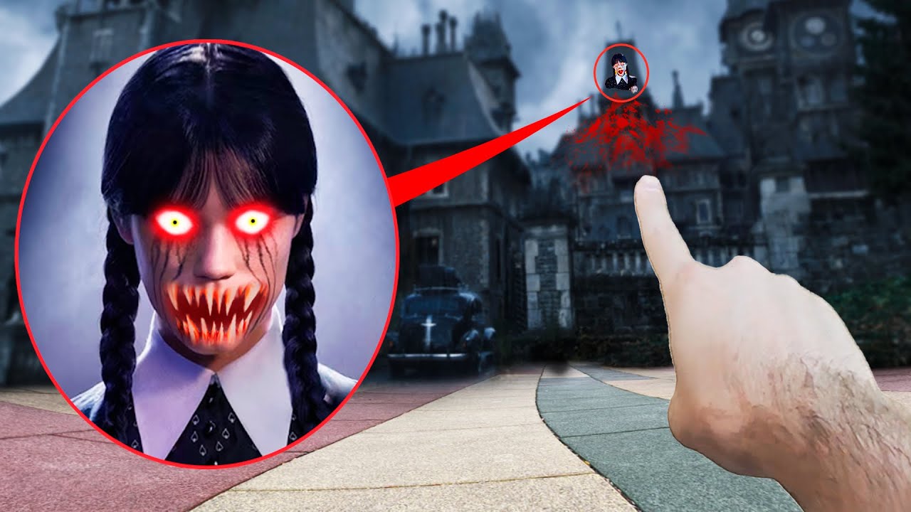 IF YOU SEE WEDNESDAY IN REAL LIFE - RUN! (Wednesday Addams on the ...