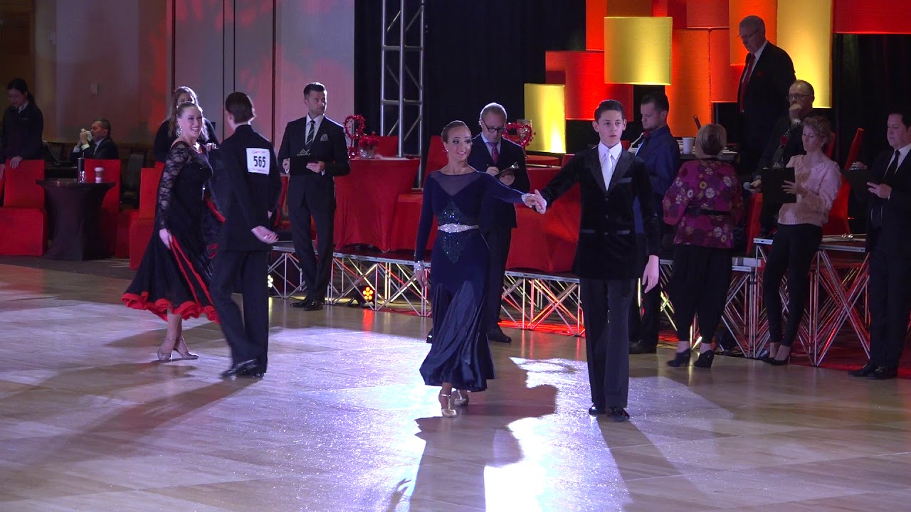 Joseph Shepard & Alexandra Harding dancing the 2020 California Open ...